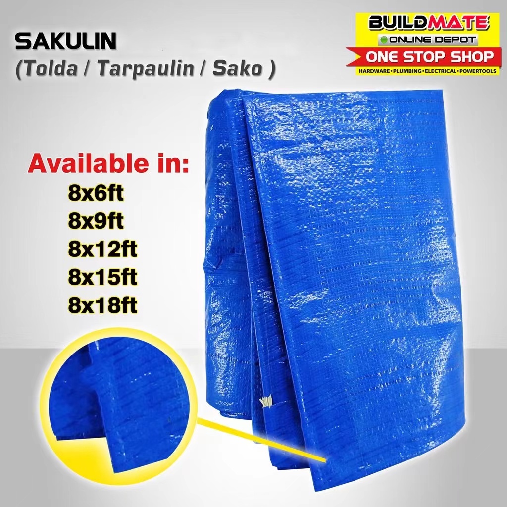 Sakolin lona super laminated blue/orange 8ft height per ft, new stock ...