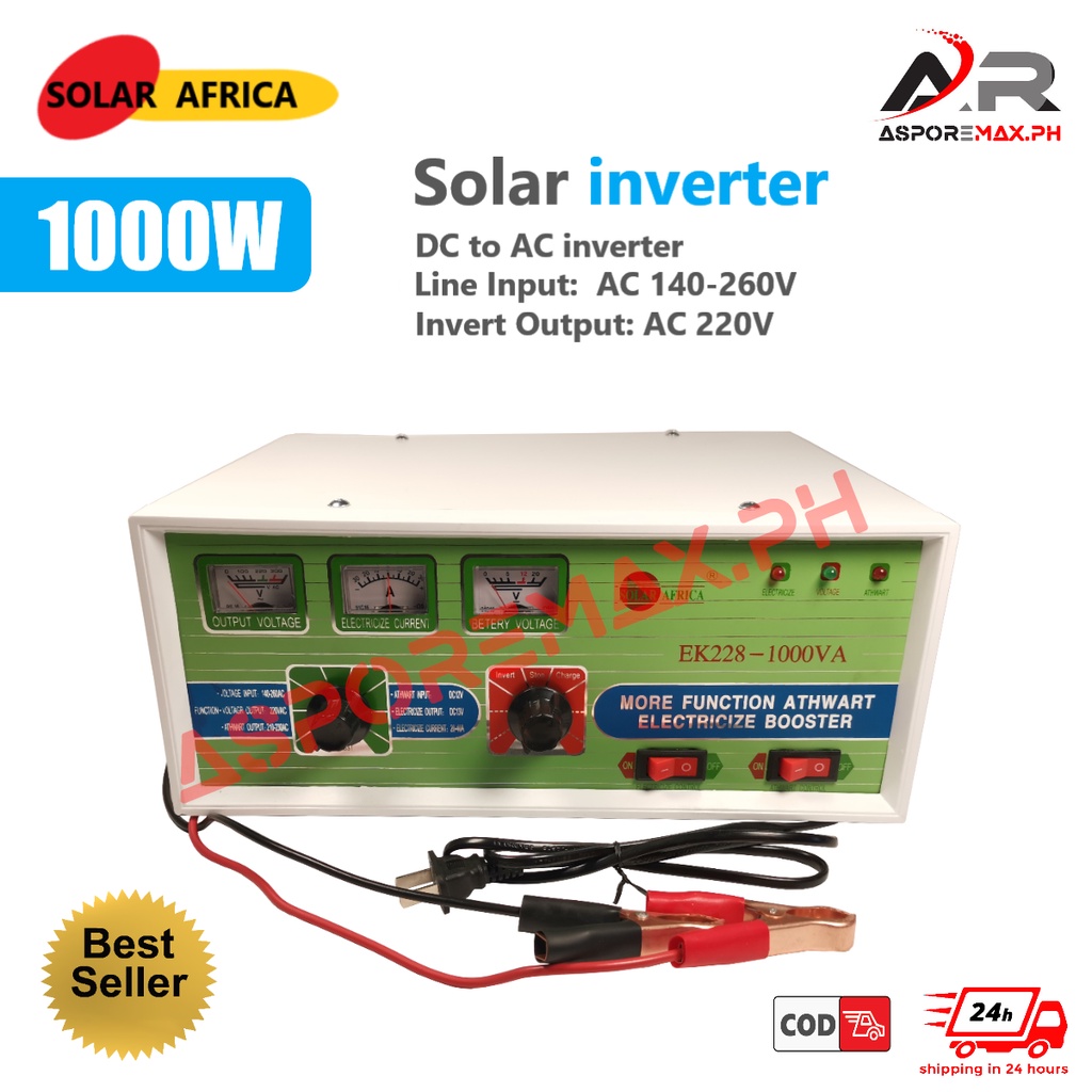 Solar Inverter 250w 300w 500W 1000W Solar Power Supply Inverter 12V DC ...