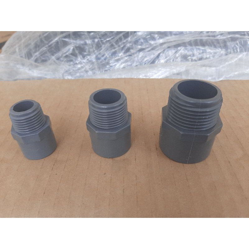 Pvc Gray Fittings ( Male adaptor, Female adaptor, Tee, Elbow , Coupling ...