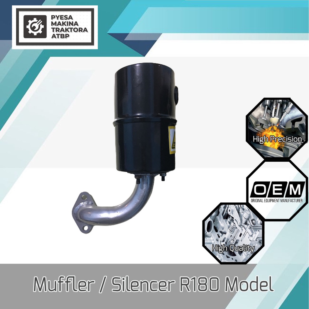 Muffler / Silencer R180 R175 Water Cooled Diesel Engine | Shopee ...