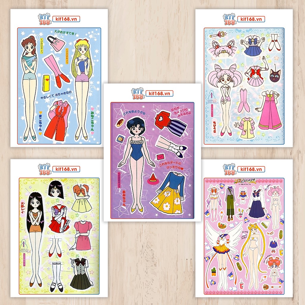 Handmade cut toy Paper Doll Set BBG 0019 | Shopee Philippines