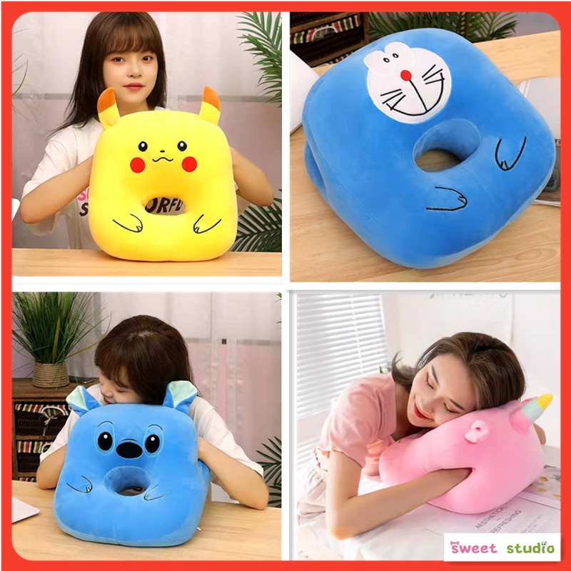 SS Stitch Nap Plush toy Pillow Pikachu Stuffed Toys Unicorn Doll COD ...