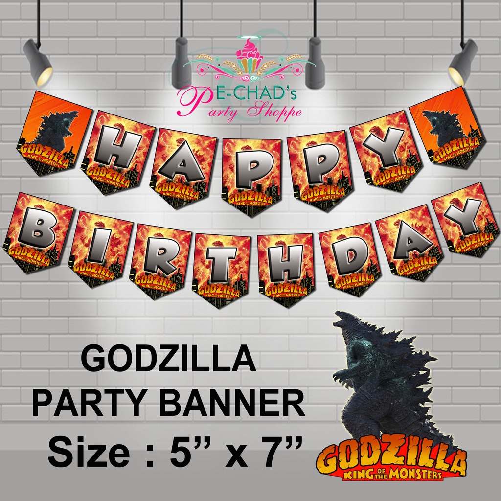Godzilla Customize Party Banner | Shopee Philippines
