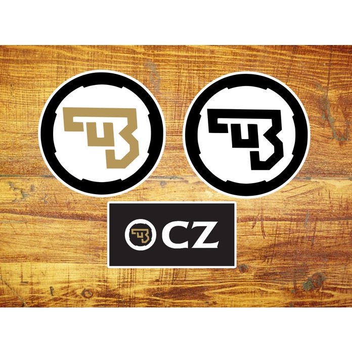 Cz Logo Vinyl Sticker Waterproof Laminated Sticker High Quality ...