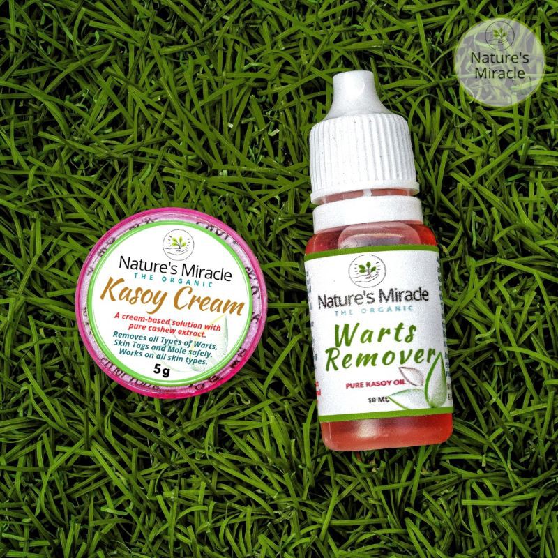 Natures Miracle Kasoy Oil Organic & Effective Wart Remover Kulugo Mole ...