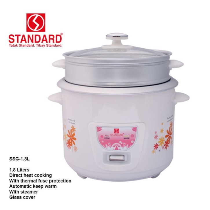 Standard Rice Cooker 1.8L Large Capacity Multifuncional Home Appliances ...