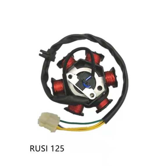 MOTORCYCLE PARTS STATOR COILS PURE COPPER FOR TMX, MIO, RUSI,ROUSER ...