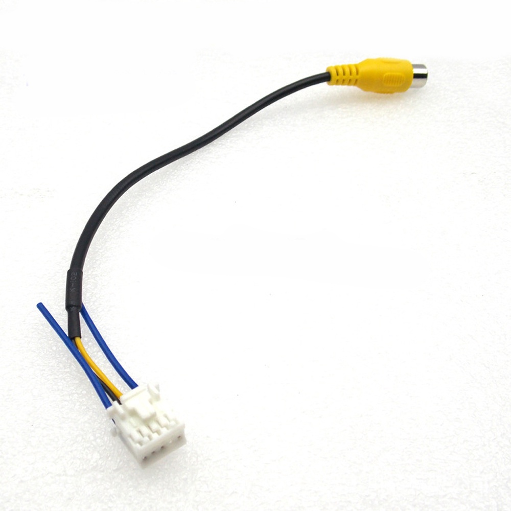 Car RCA Reversing Rear View Cable Adaptor For Car Stereo Radio DVD ...