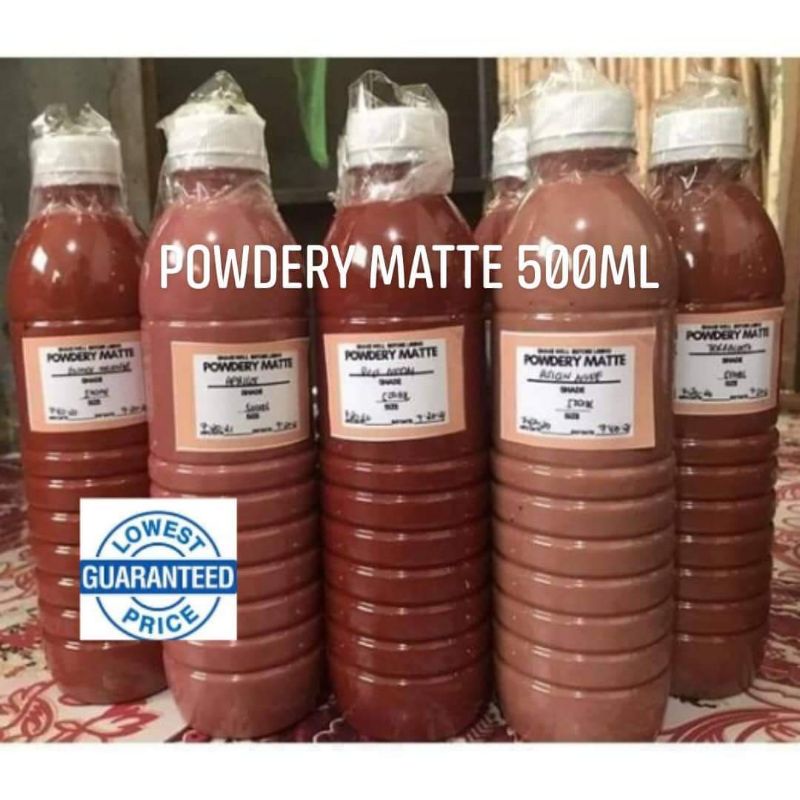 powdery matte 500ml rebranding | Shopee Philippines