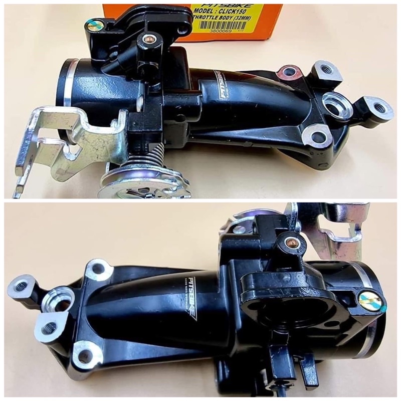 Pitsbike Throttle Body Fuel CNC type Click 125 150 Click125 Click150 ...