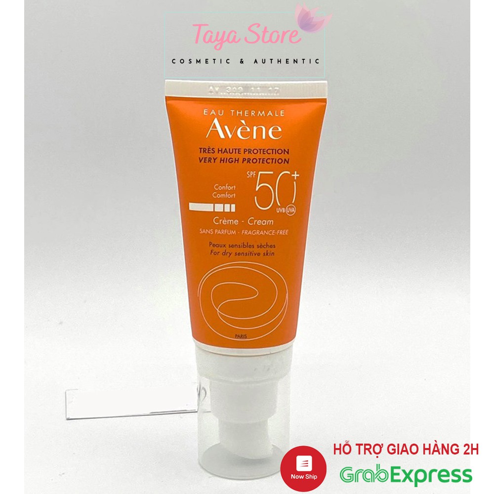 Avene Very High Protection Cream SPF50+ for dry and sensitive skin ...