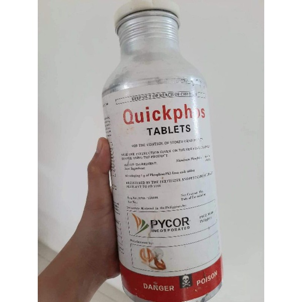 Quickphos Aluminum Phosphide | Shopee Philippines
