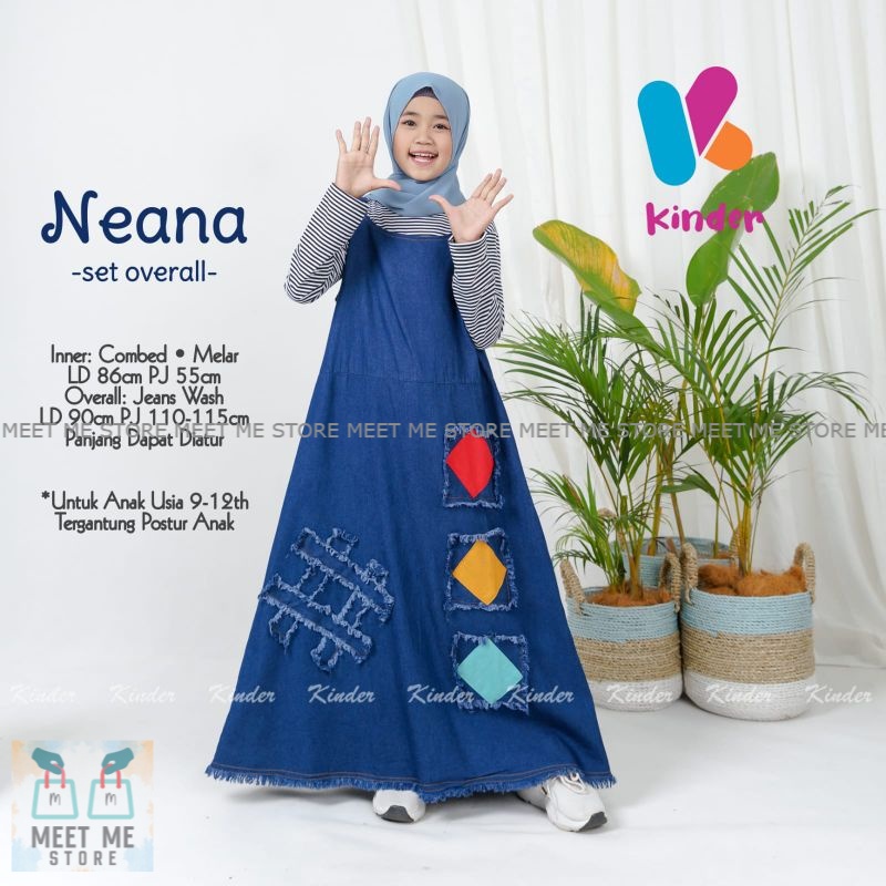 Neana Set Overalls muslim Clothes For Women jeans by Kinder hits ...
