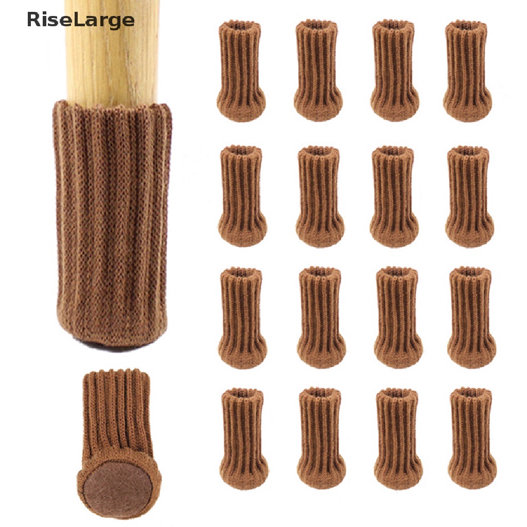 RiseLarge 24pcs Knitted Chair Leg Socks Furniture Table Feet Leg Floor ...