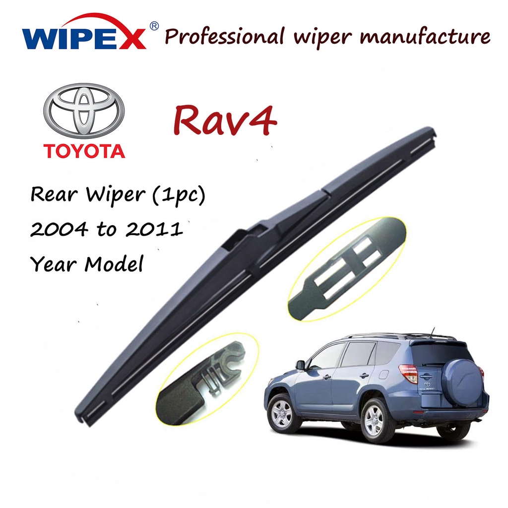 Original For Toyota Rav4 12A Rear Wiper Assembly for 2004 to 2011 Year ...