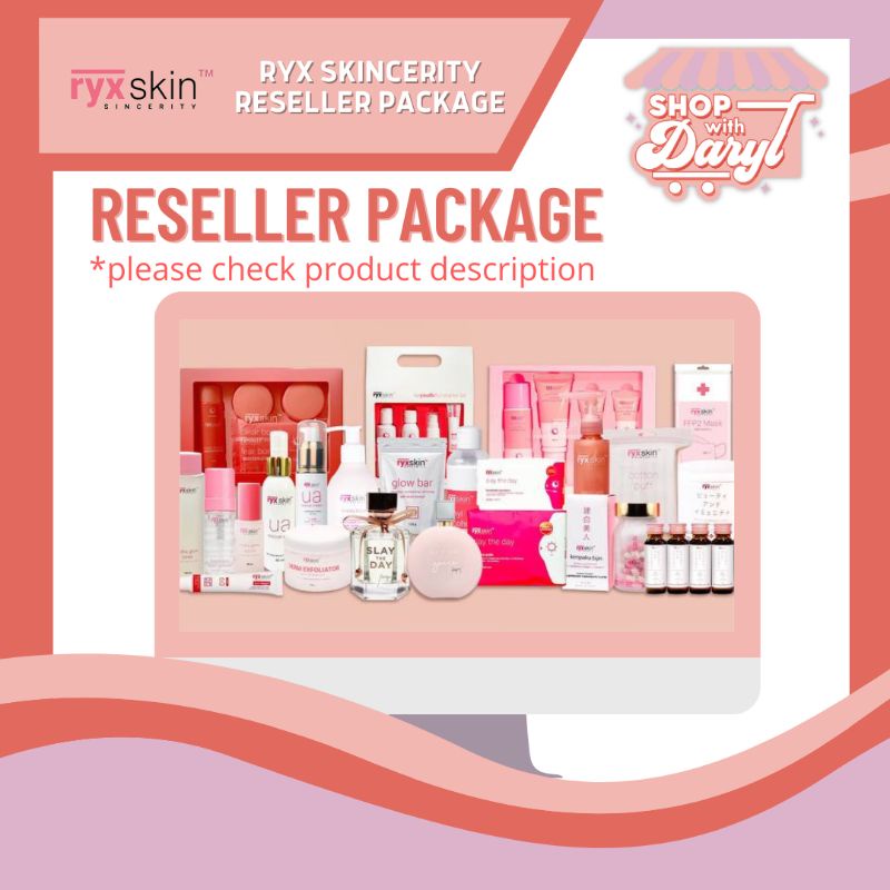 [ON HAND] RYX SKIN SINCERITY Reseller Package (RYX Half Entry Package ...
