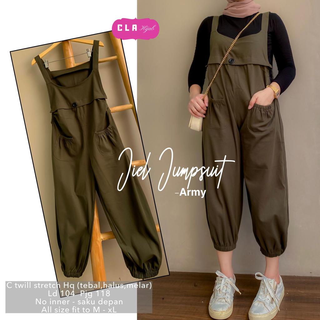 Jiel JUMPSUIT Premium - Hany Jumswit Overall Momo Cotton Twill Stretch ...