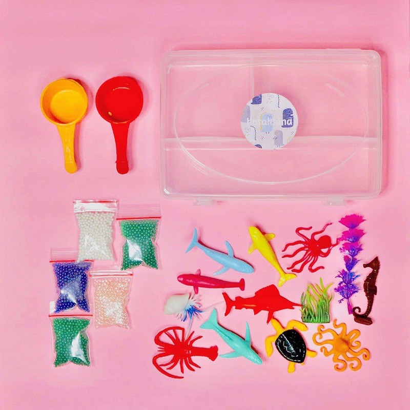 Waterbeads / Figurine Package Sea Animals / Marine Life Play Set ...