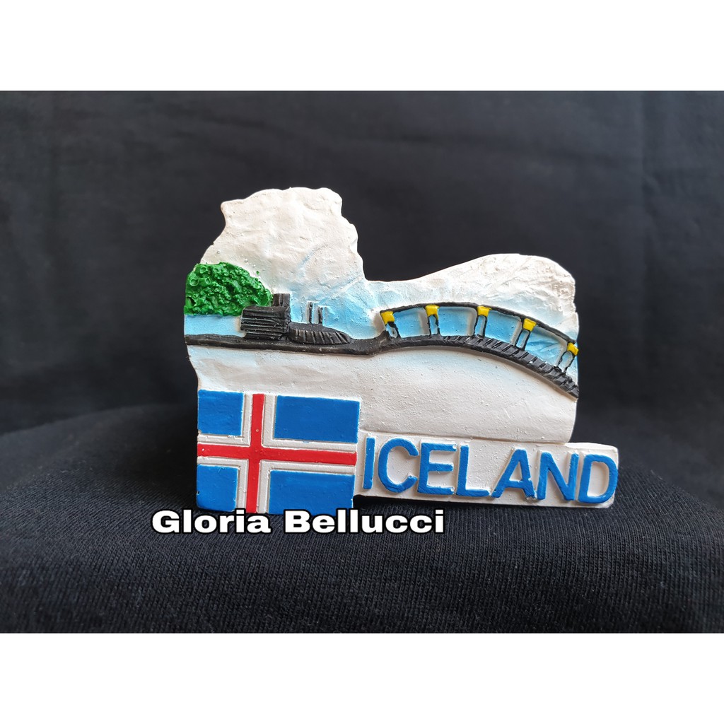 Iceland Souvenirs By iceland By Iceland's Overseas Refrigerator magnet ...
