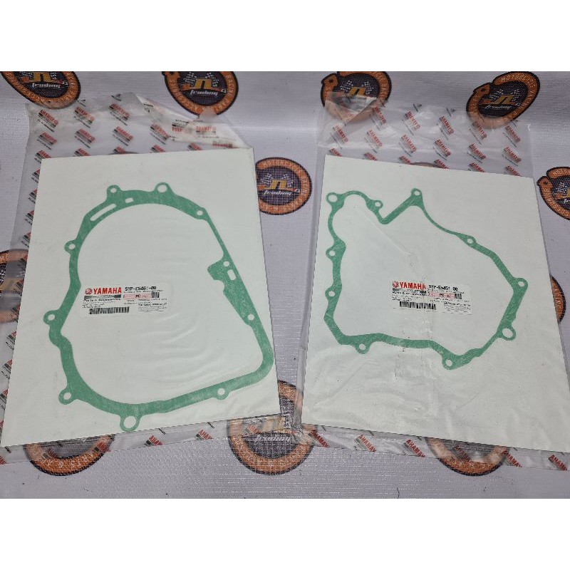 GENUINE CRANKCASE GASKET (5YP) CLUTCH/MAGNETO SIDE FOR SNIPER 135 ...