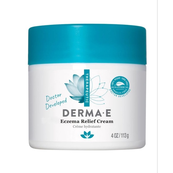 DERMA E ECZEMA RELIEF CREAM 113g | Shopee Philippines