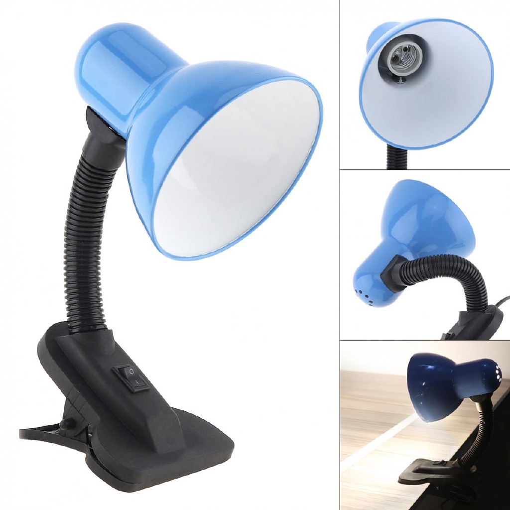 #108 Portable Clip Lamp/Desk Light/Clip Light (without bulb) | Shopee ...