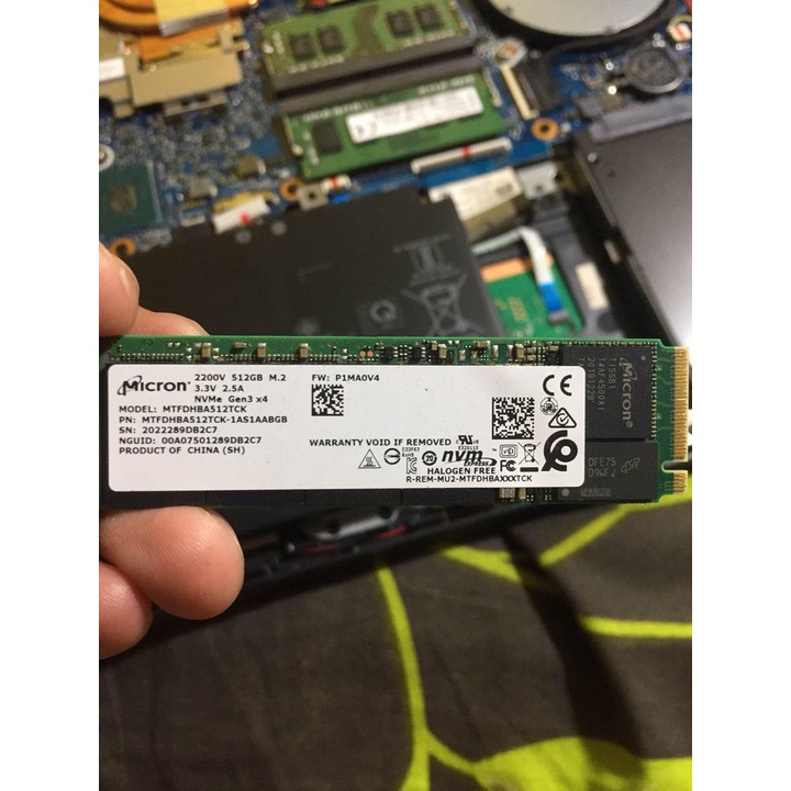 Ssd NVME M2 micron 2200 512GB | Shopee Philippines