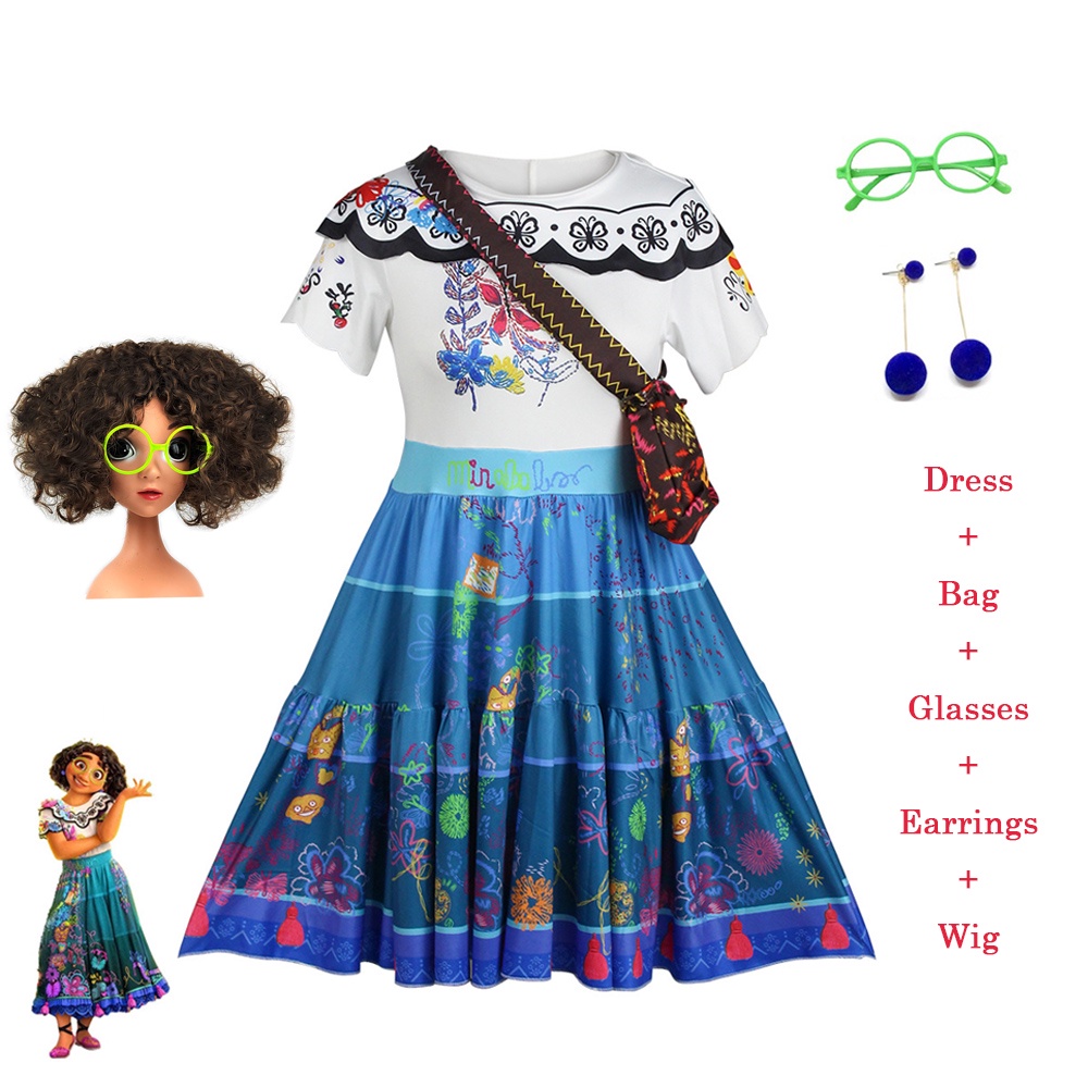 Disney Encanto Cosplay Adult Women Isabella Mirabel Madrigal Costume ... Disney Encanto Cosplay Adult Women Isabella Mirabel Madrigal Costume ...