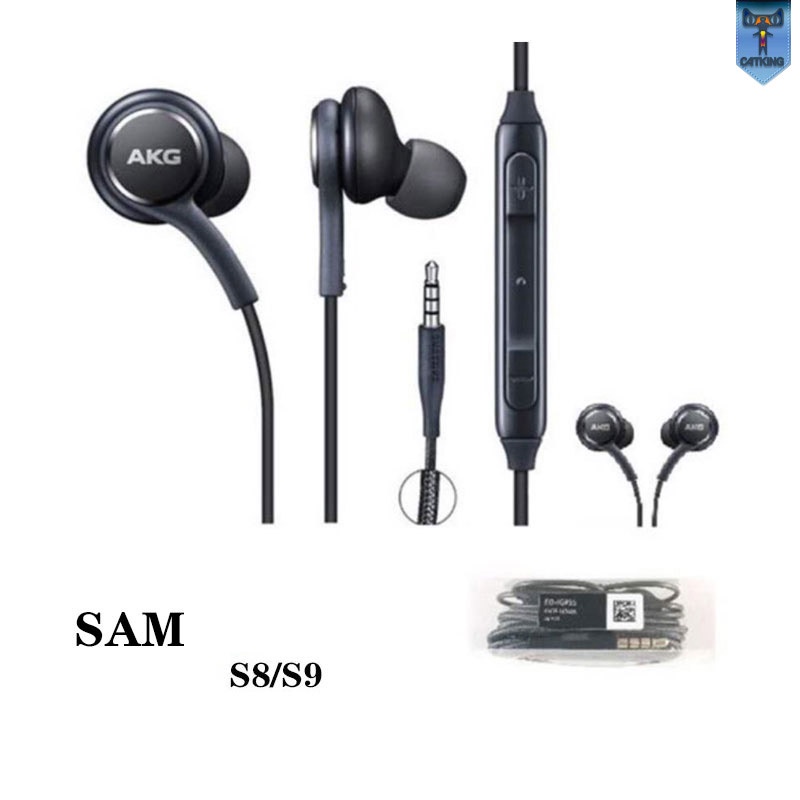 Original AKG Headphone Portable Audio Earphone headset in Ear With Mic ...