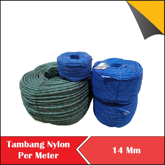 14mm Plastic NYLON NYLON Mining Rope PER METER AG22 | Shopee Philippines