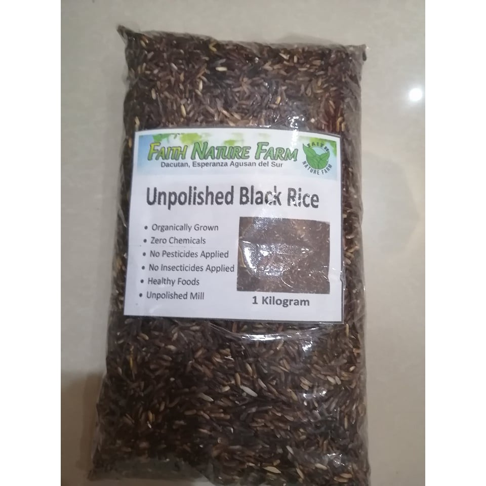 Unpolished Black Rice Organic | Shopee Philippines