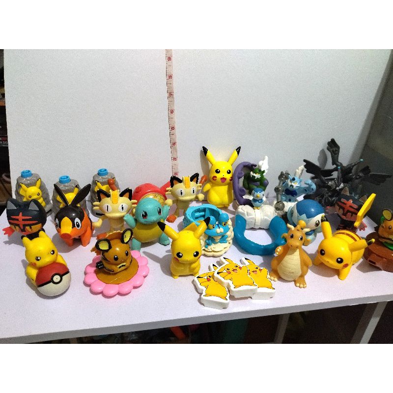 Preloved Pokémon fast food toys | Shopee Philippines