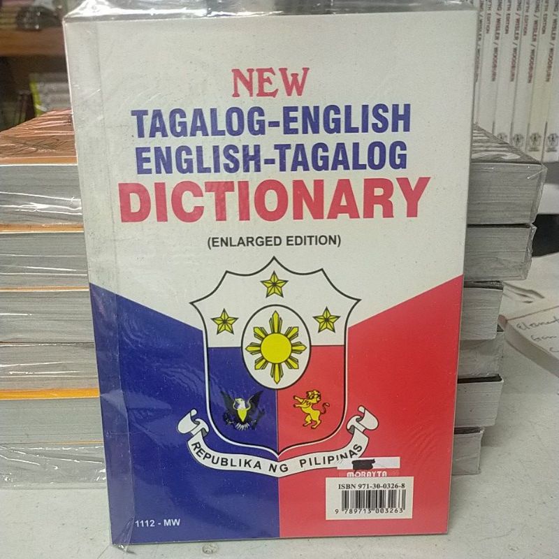 New Tagalog- Rnglish Dictionary(enlarged edition) | Shopee Philippines
