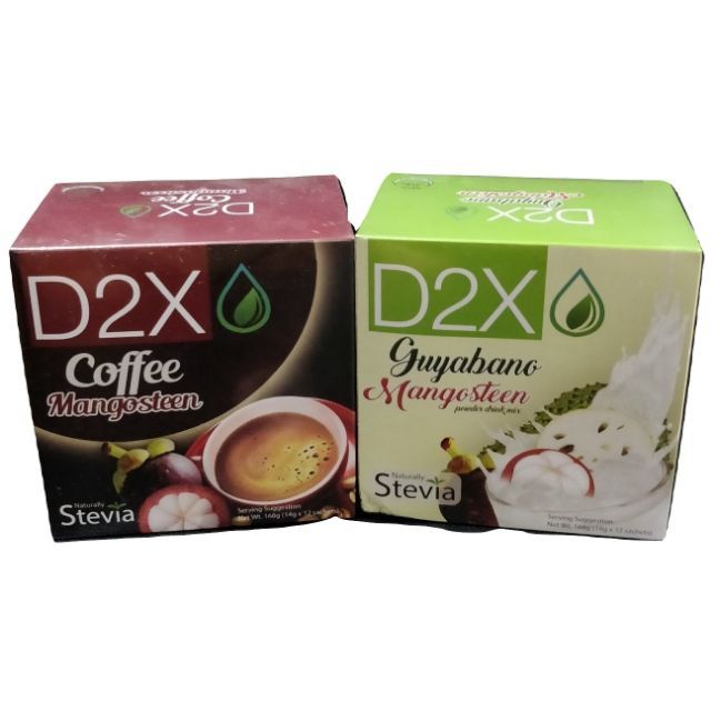 D2X Stevia Coffee Mangosteen | Shopee Philippines