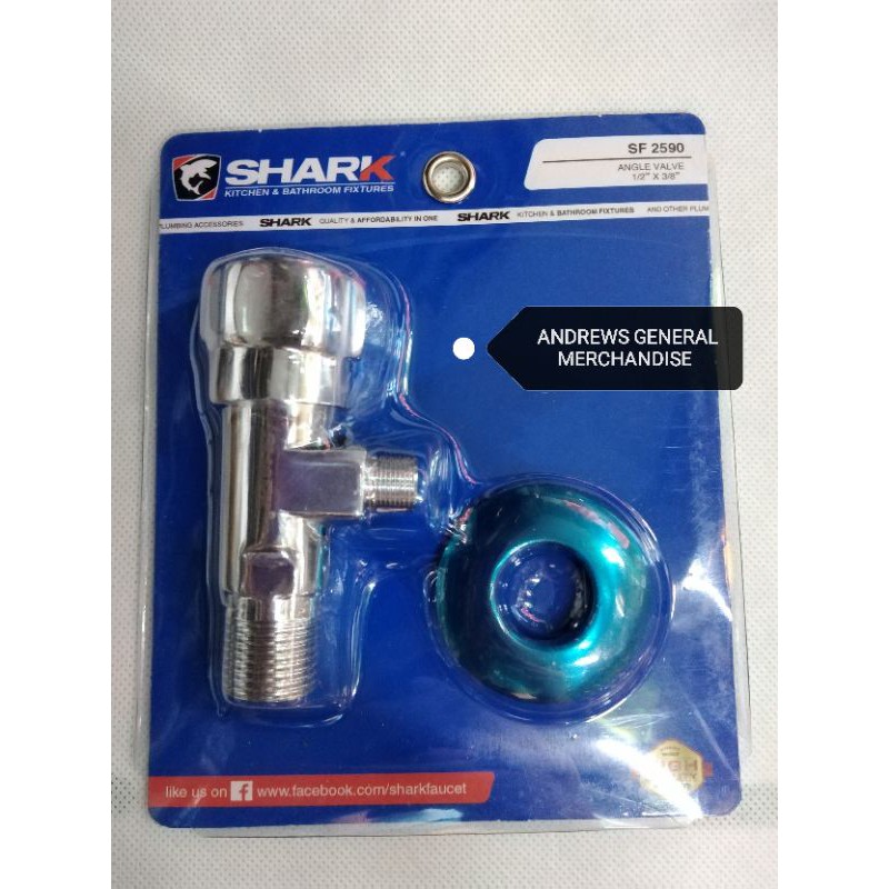 SHARK ANGLE VALVE 1/2 X 3/8" (SF 2590) | Shopee Philippines