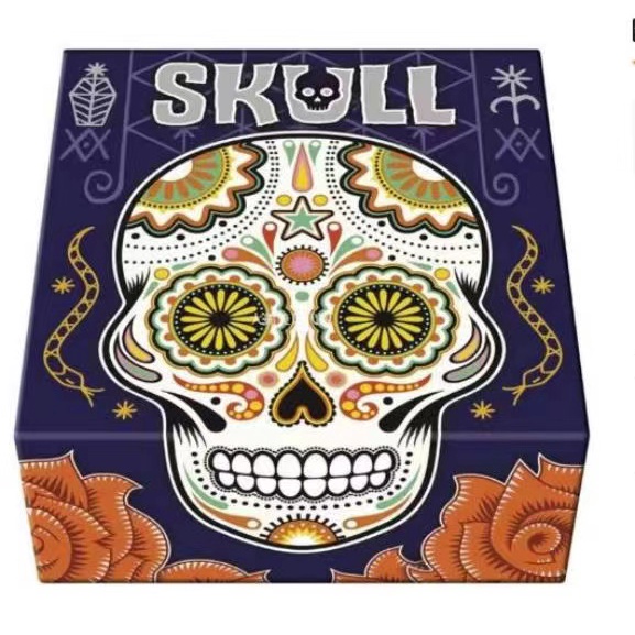 English Version Skull Strategy Skull 2020 Edition Board Game | Shopee ...