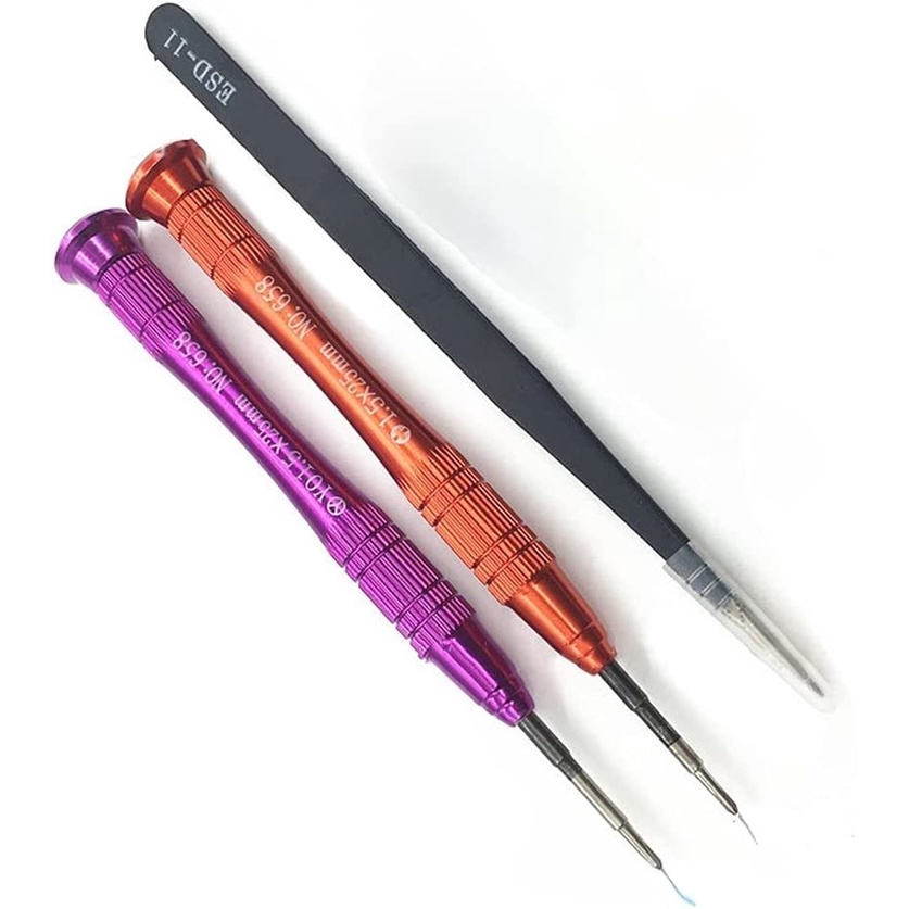 NSLikey Cross Tri 1.5mm Wing Screwdriver Tweezer for Nintendo Switch ...