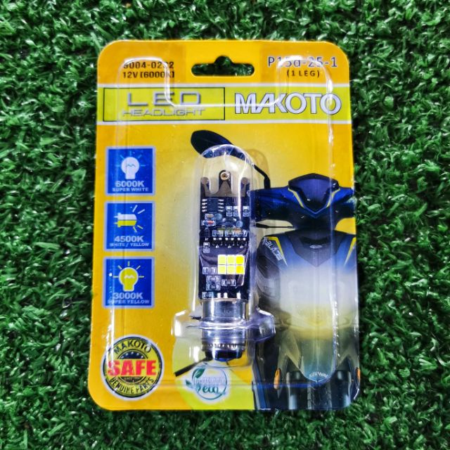 MAKOTO LED (YELLOW AND WHITE) 1 LEG | Shopee Philippines