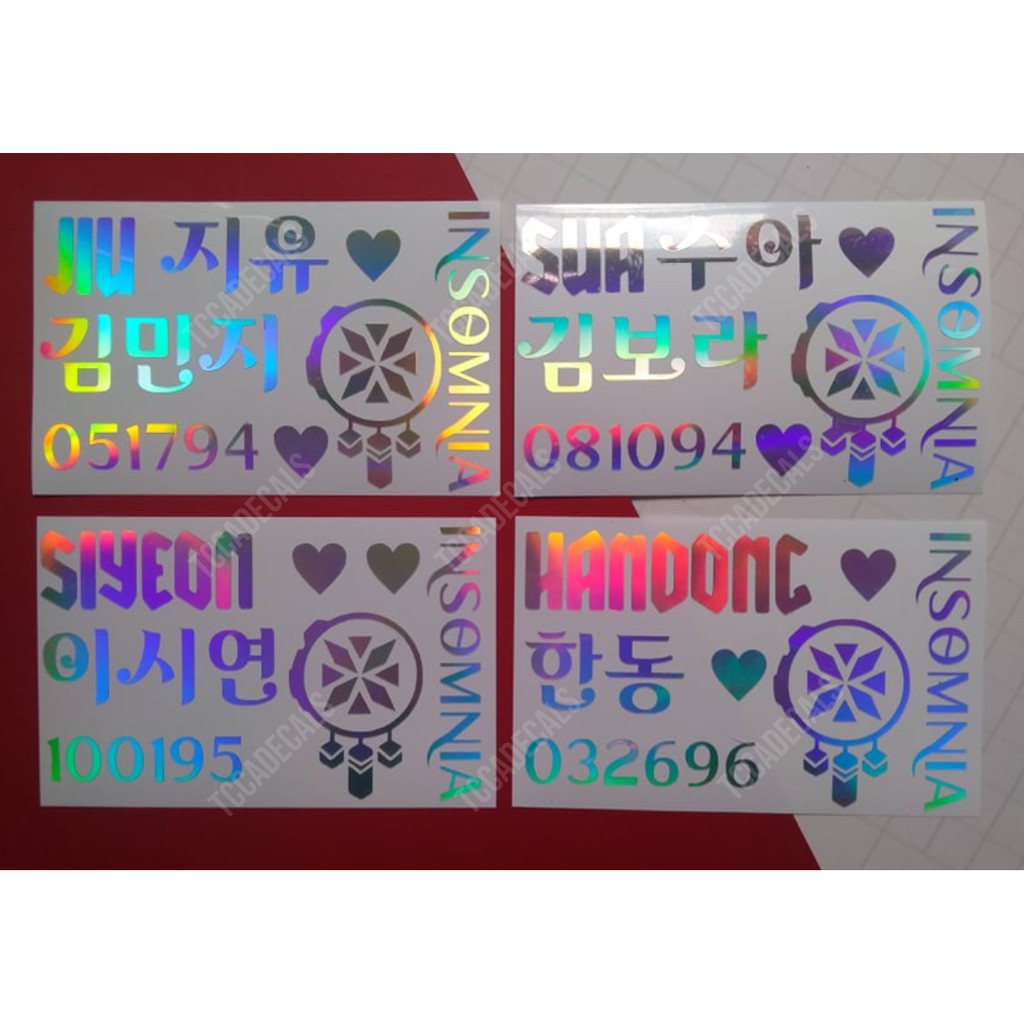 Bias Decal sticker: Dreamcatcher | Shopee Philippines