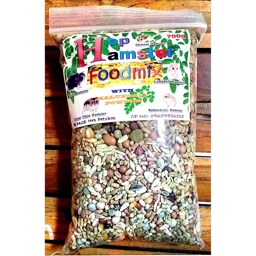 Hep Hamster Food mix with Malunggay Powder / Hamster Foodmix / Hamster ...