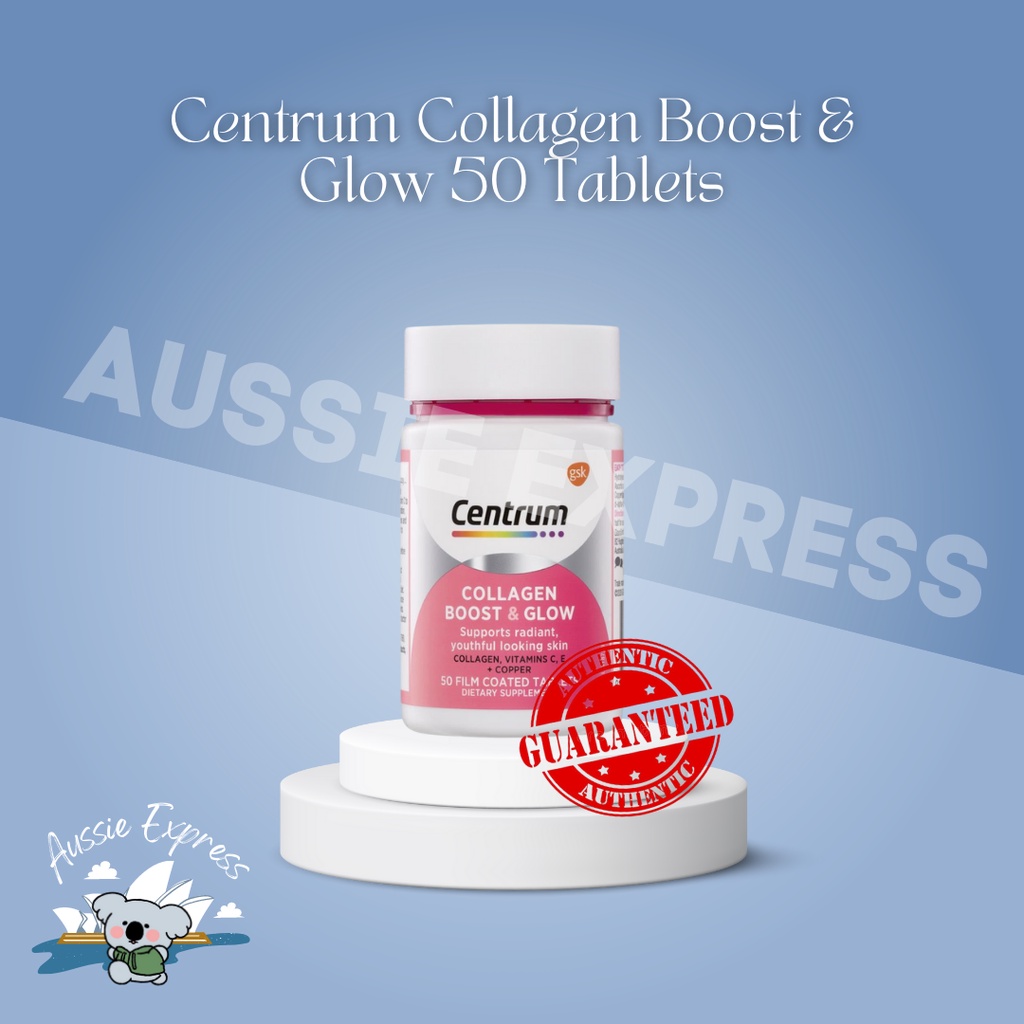 Centrum Collagen Boost & Glow 50 Tablets | Shopee Philippines