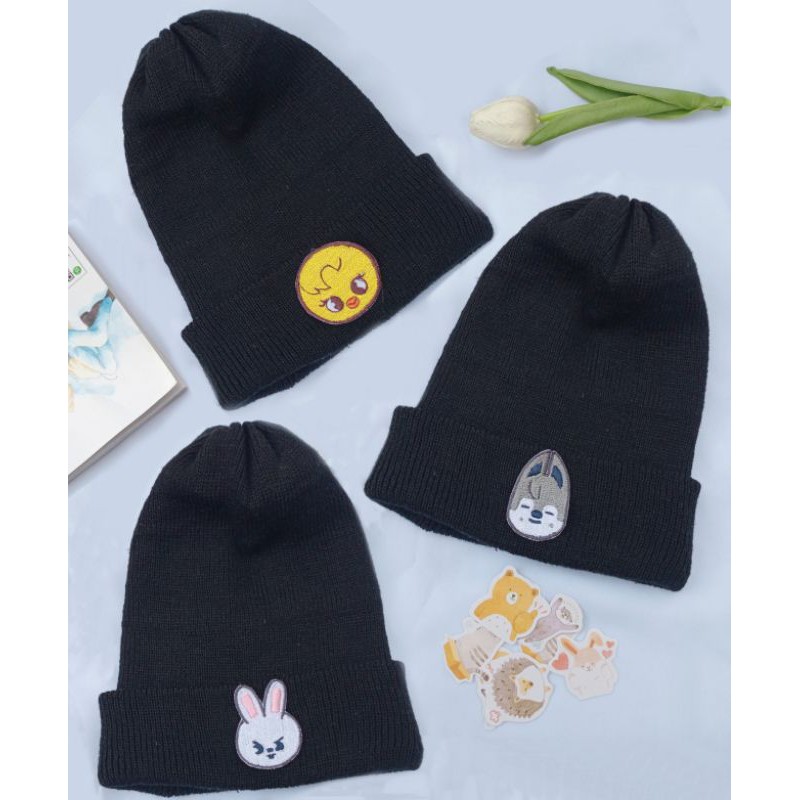 Skzoo Stray Kids Skullcap hat | Shopee Philippines