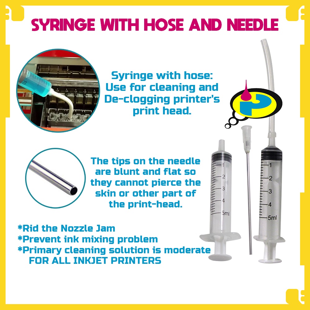 diy efill and repair cartridge and printerhead syringe consumables ...