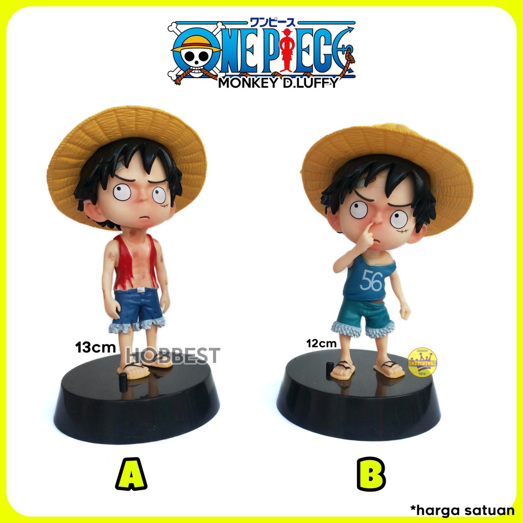 One PIECE Action Figure : KID MONKEY D LUFFY - Miniature Display Toy ...
