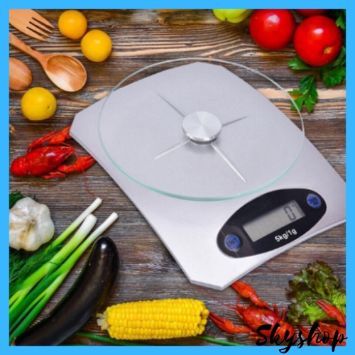 SKYSHOP Digital Glass Kitchen Scale | Shopee Philippines