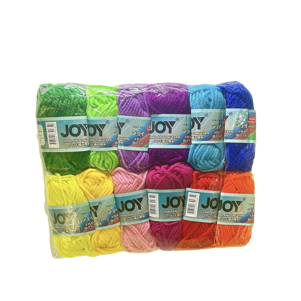 Hand Knitting Yarn l 4 Ply 18 Grams l Sold per Pack (12 pcs) l Made in ...