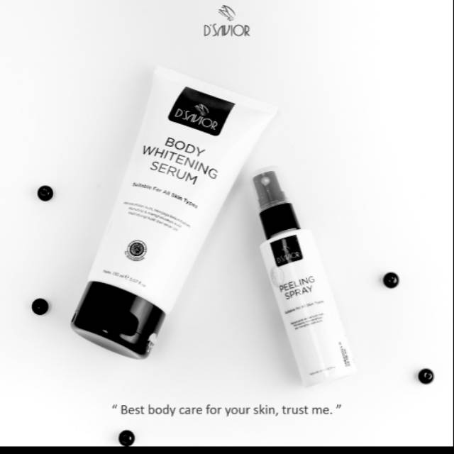 D'savior body whitening serum (free sheet mask/Organic mask) | Shopee ...