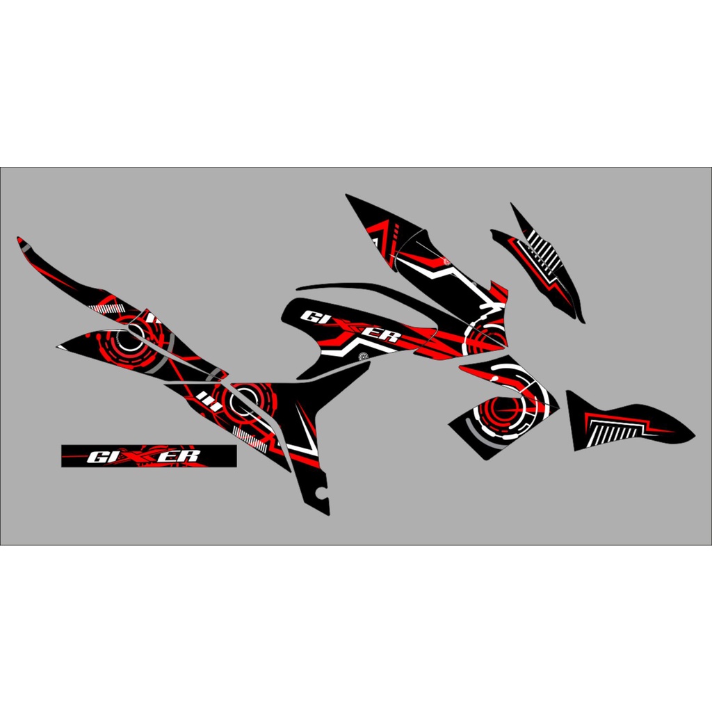 GIXXER 150 v1 Carb MOTORCYCLE Sticker Decals Laminated | Shopee Philippines