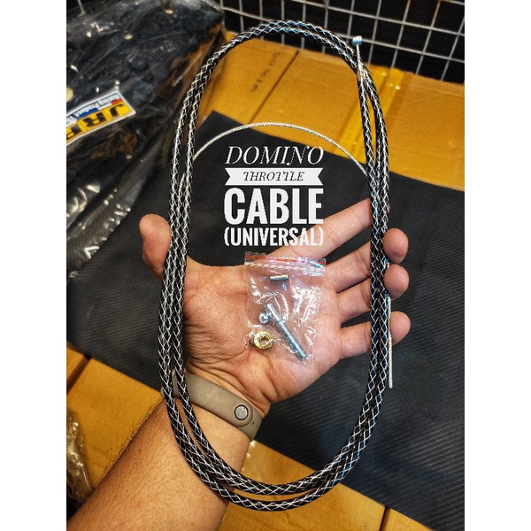 DOMINO THROTTLE CABLE UNIVERSAL (ORIGINAL) | Shopee Philippines