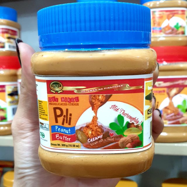 PILI PEANUT BUTTER 300g( Peanut Butter w/ Pilinuts) | Shopee Philippines